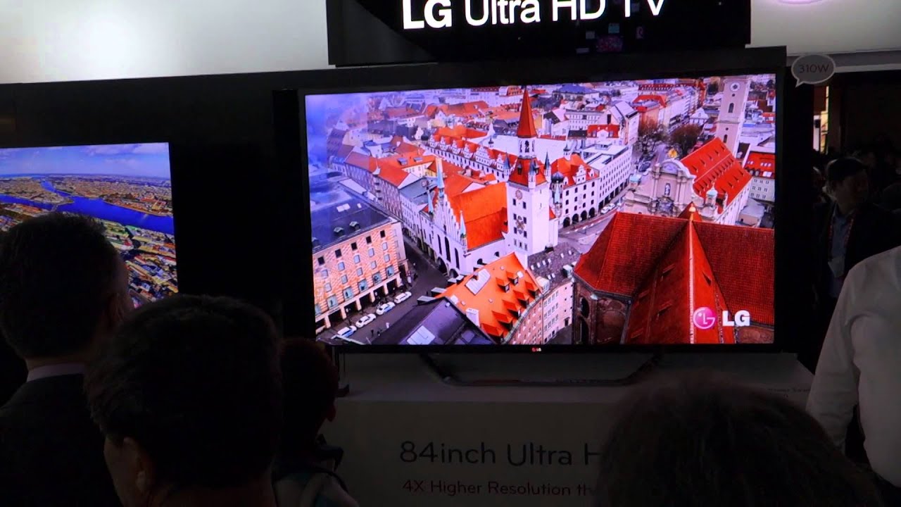 CES 2013: LG 84LM9600 Ultra HD UHD 4K-TV 84inch Fernseher - YouTube