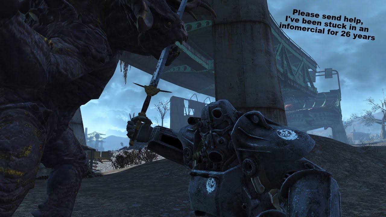 Chinese Greatsword [Fallout 4 Mod] - YouTube