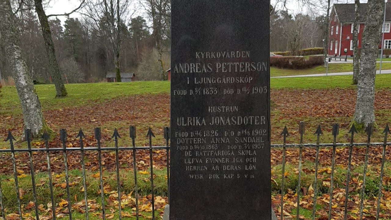 Göteryds kyrkogård - Anna Sandahl - YouTube