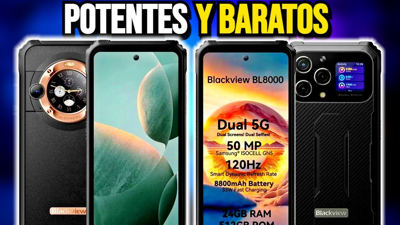 Los 2 MEJORES CELULARES POTENTES Y MUY BARATOS EN 2024 😱 BESTIAS - YouTube