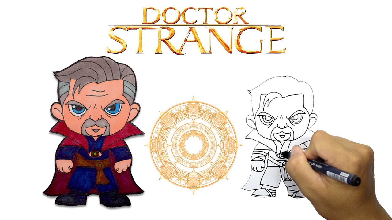 How To Draw Chibi Doctor Strange