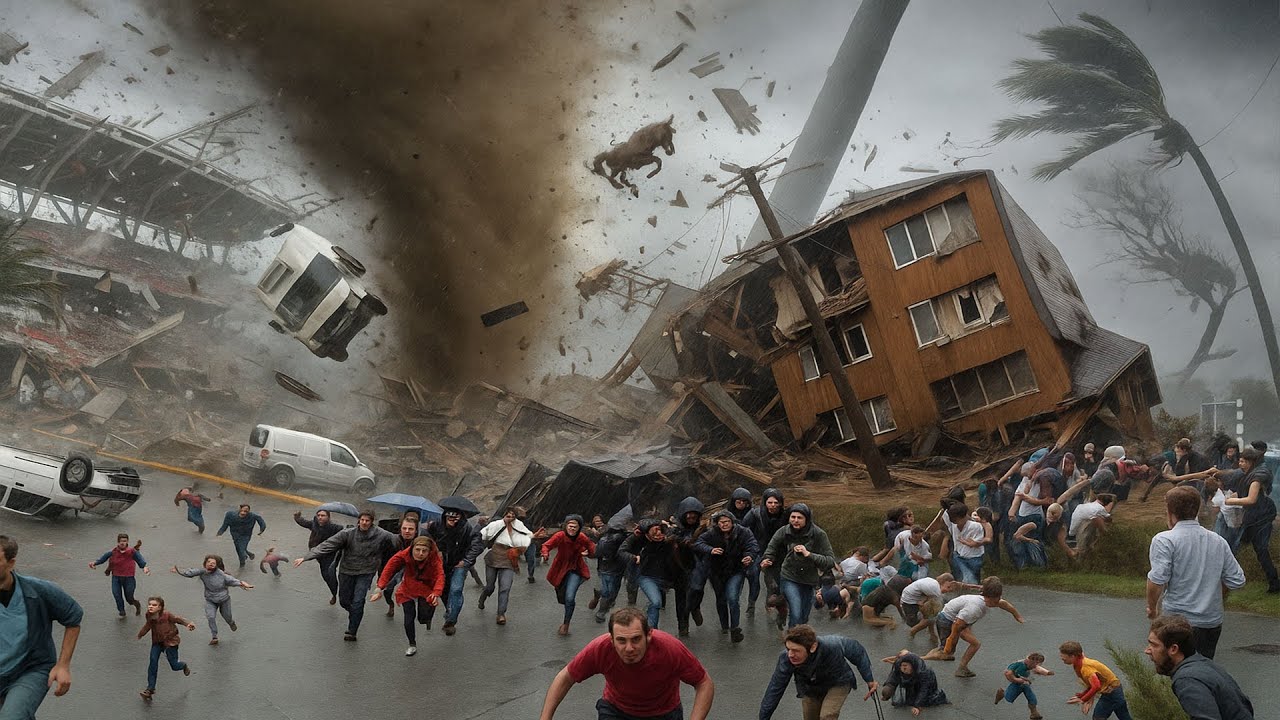 90% of Split, Croatia, destroyed! The entire city was in ruins, the ...