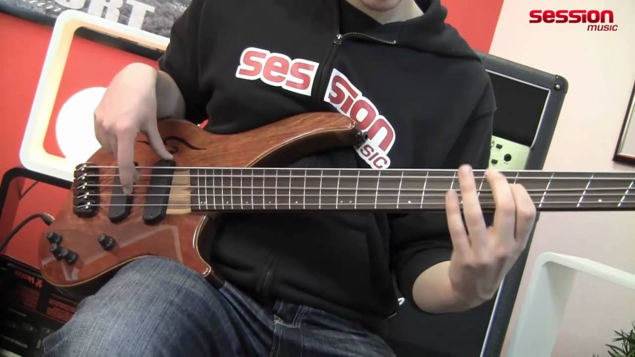 DINGWALL Afterburner II 5-String Standard Bubinga - YouTube