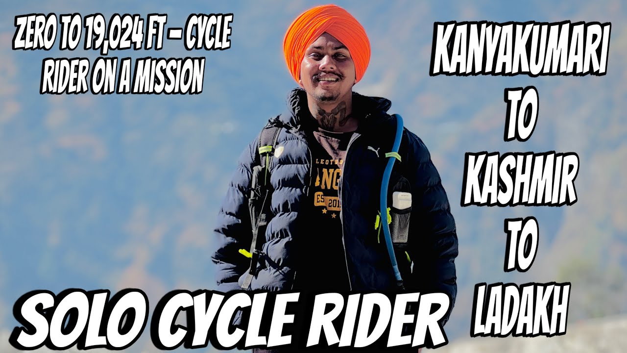 Zero to 19,024 ft — Cycle Rider on a Mission - YouTube