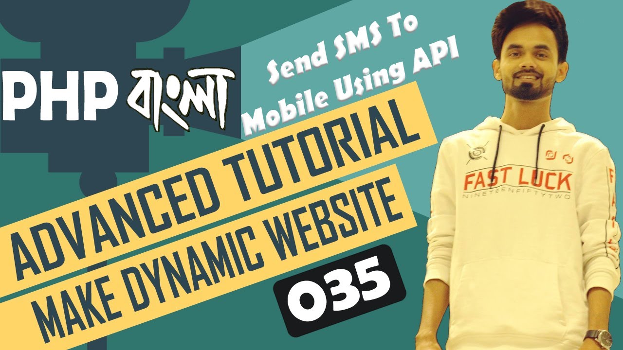035 Php Bangla Send Sms To Mobile Using Api With Php Localhost ⚡advanced Php Tutorial⚡nirob 8575