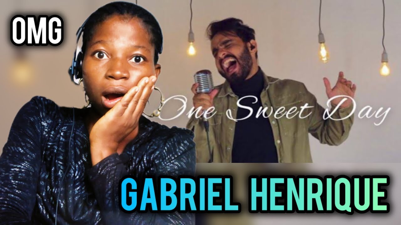 Reaction 🤩| One Sweet Day - Gabriel Henrique (Cover Mariah Carey, Boyz ...