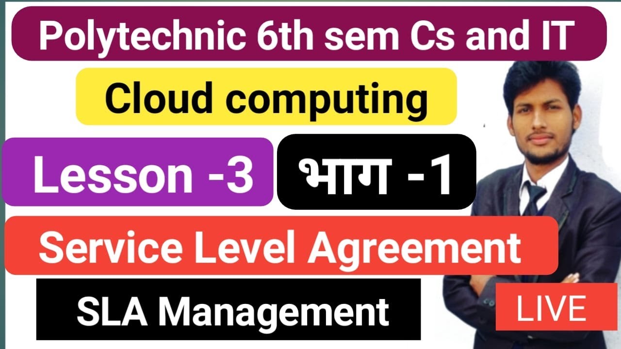 Service Level Agreement (SLA)Cloud computing ll Polytechnic 6th sem..ll ...