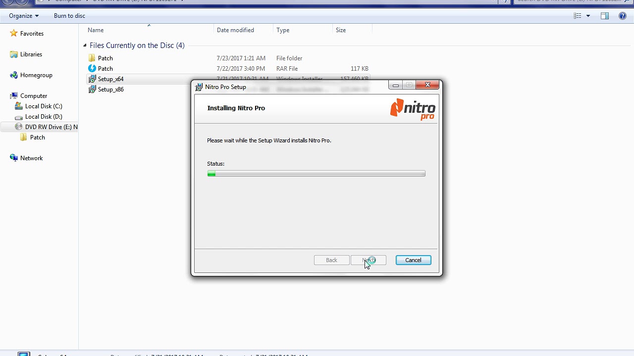 cara instal nitro 11 lengkap crack - YouTube