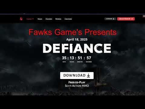 Defiance (Fawkes Games) - YouTube