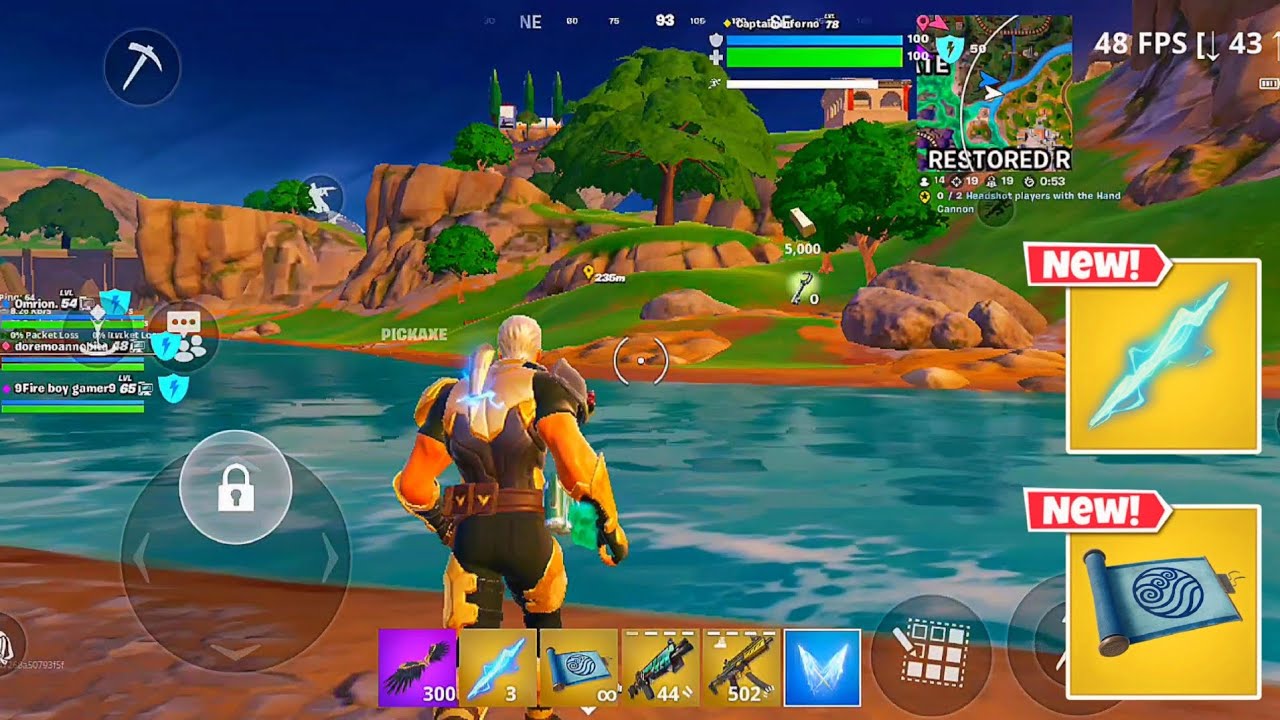 Samsung S23 Ultra 90 FPS Fortnite Mobile Gameplay *25 Elims Dub ...