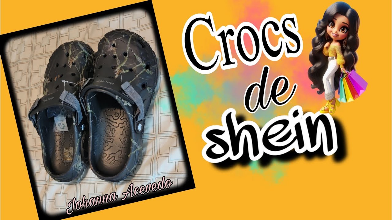 Nuevas Crocs de Shein 🛍 #crocssandals - YouTube