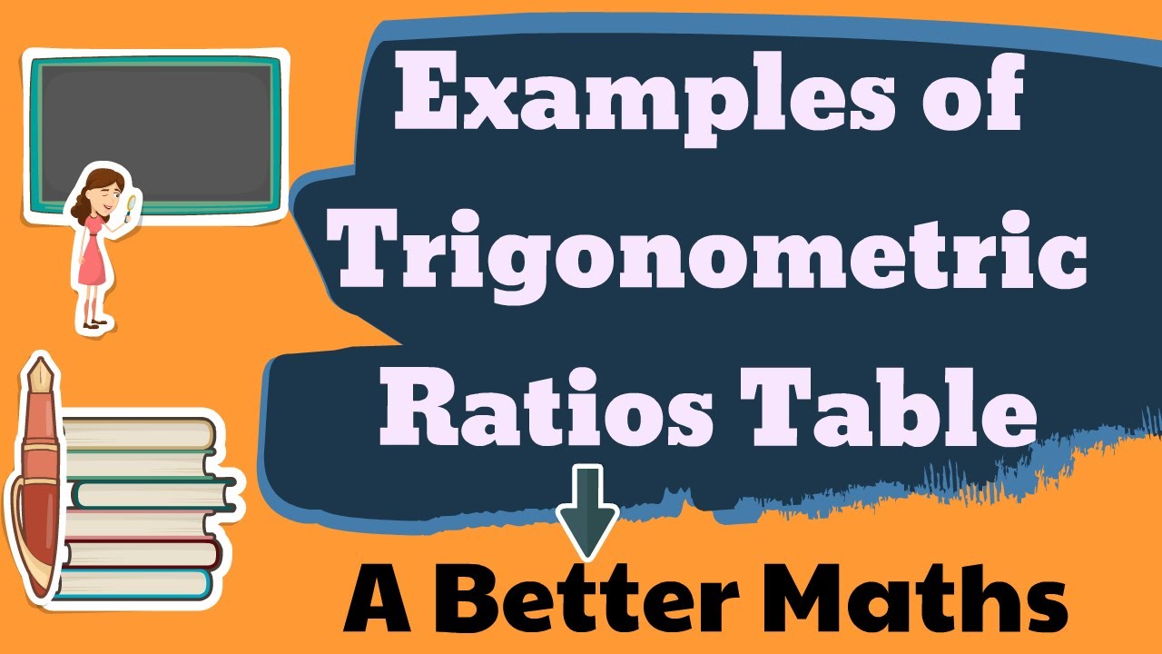 Examples of Trigonometric Ratios of Specific Angels - Part - 4 | Class ...