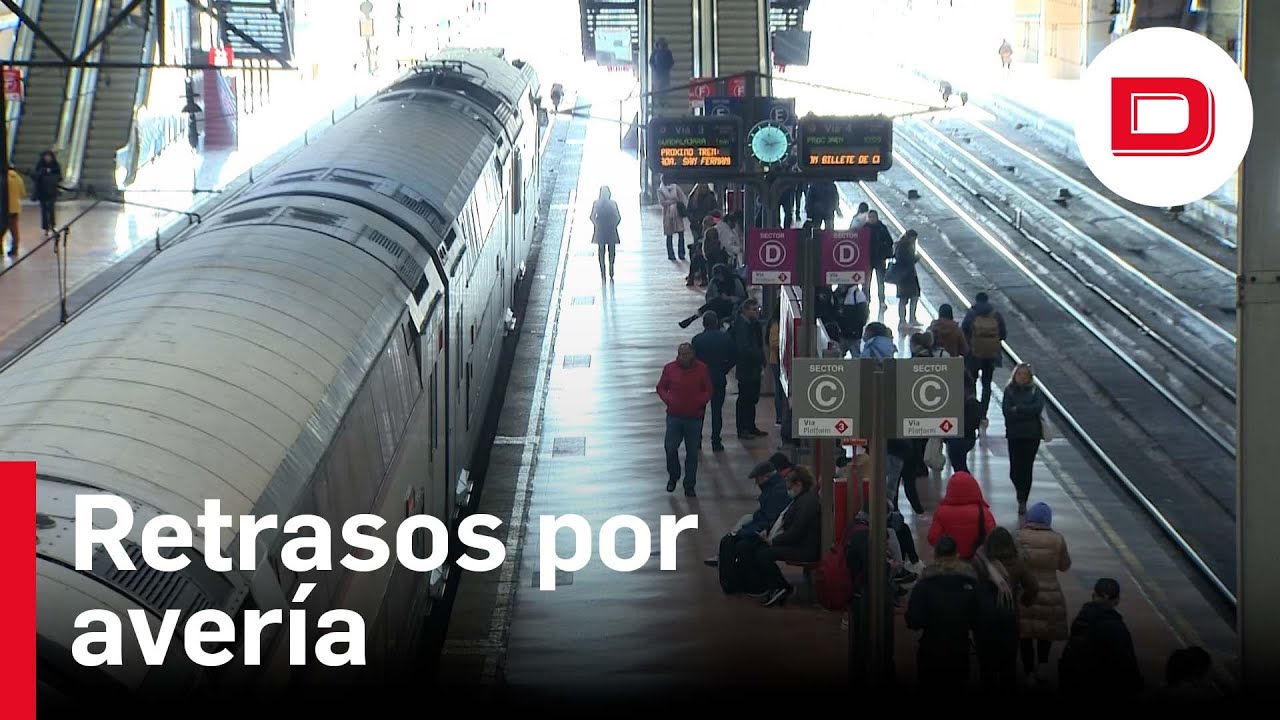 Una importante avería en Cercanías de Madrid provoca retrasos y deja a ...