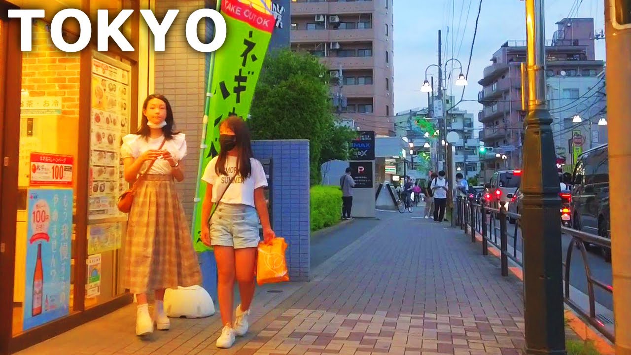 [Tokyo Walk] Nerima Station Area. Scenery at dusk in summer (Aug. 2022 ...