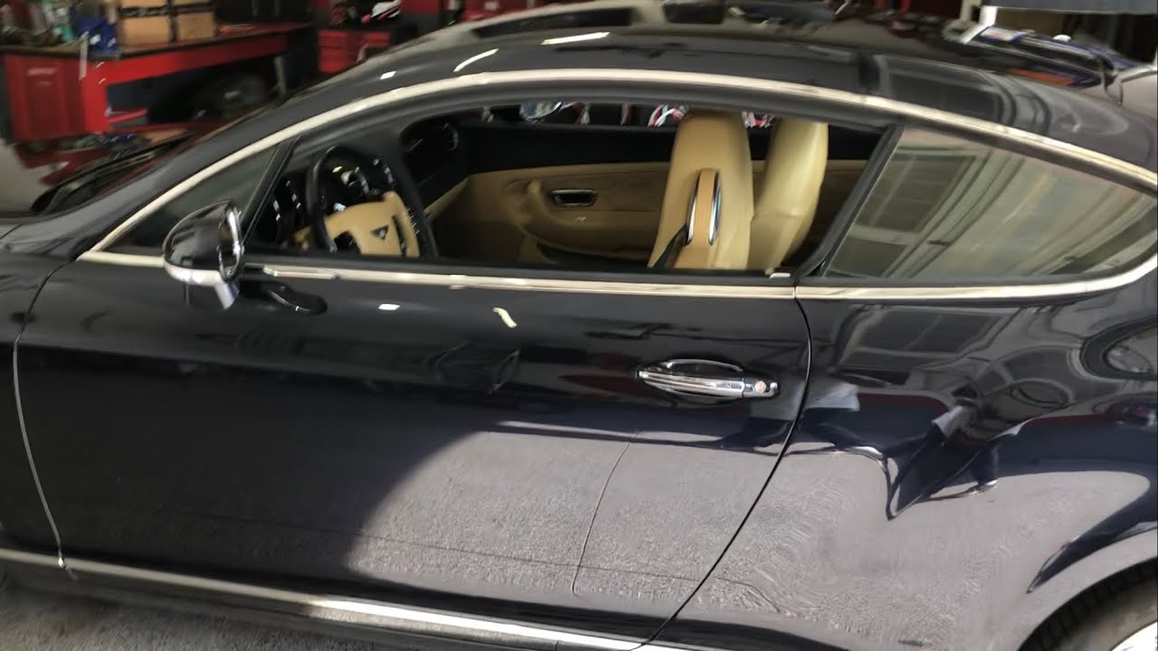 2004 to 2012 Bentley Continental GT Rear Window Assembly Replacement ...