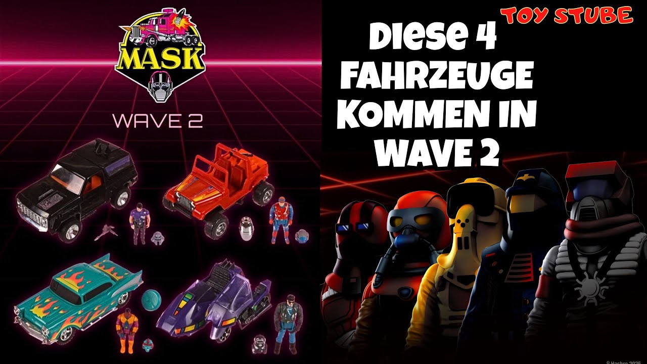 Das ist GENIAL! M.A.S.K. Wave 2 endlich komplett angekündigt - The ...