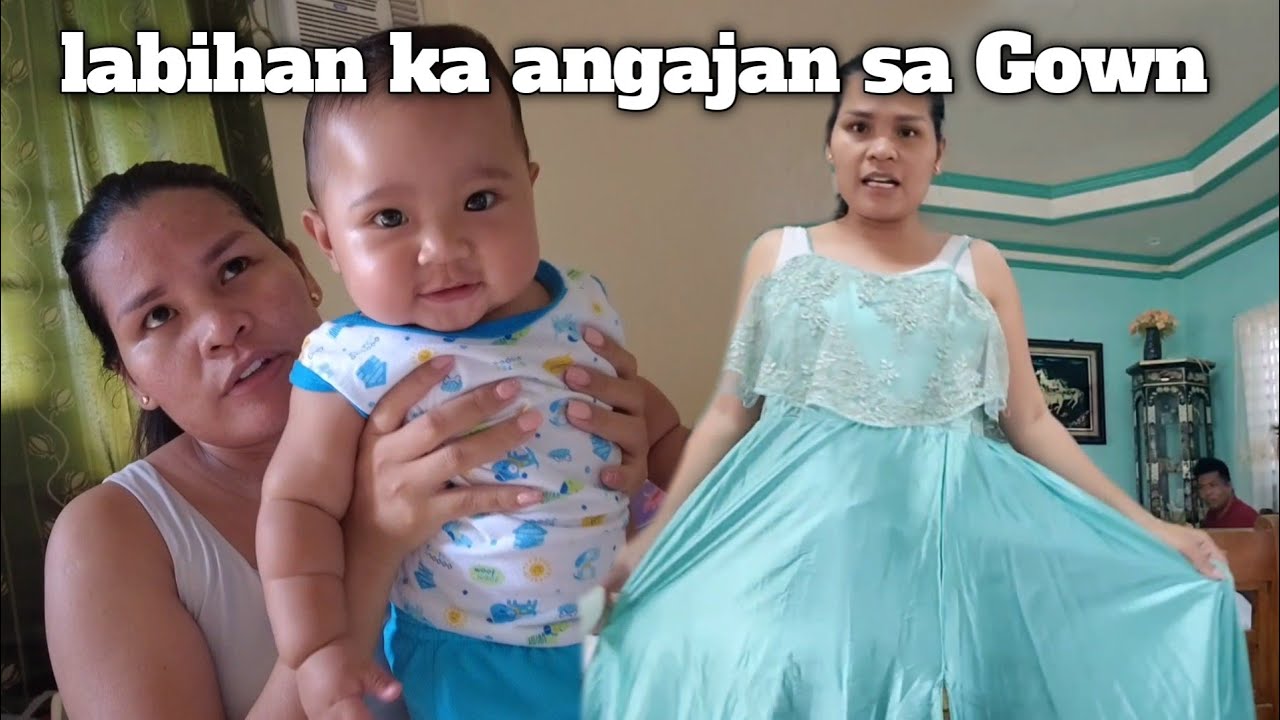ANGAYAN SI TERRY SA GOWN NIJA NIAPAS KOS SUKDANAN - YouTube