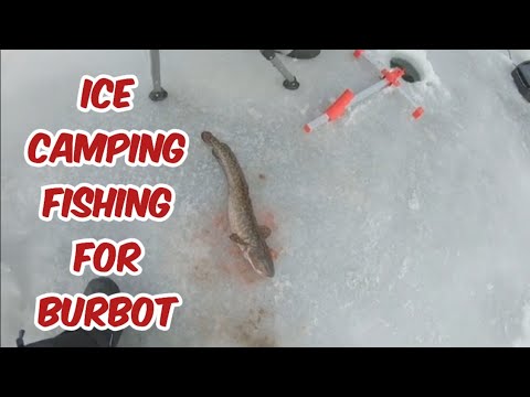 Ice Camping At The Burbot Bash 2023 - YouTube