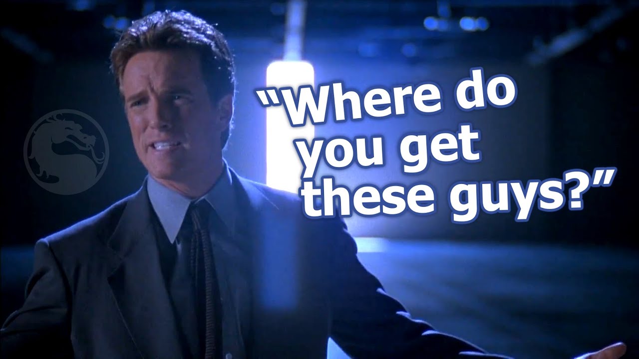 Where Do You Get These Guys ~ Johnny Cage Linden Ashby ~ Mortal Kombat ~ 1995 Youtube