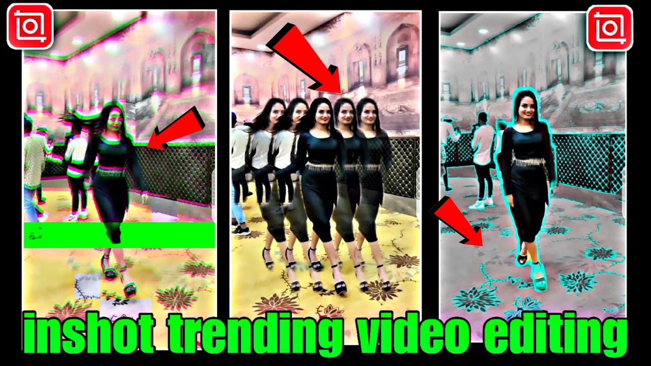 INSHOT NEW TRENDING EFFECTS VIDEO EDITING 😎😎 - YouTube