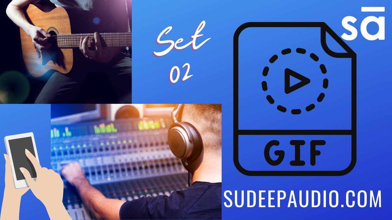 Fun GIFs set 02 of musicians and sound engineers from India ...