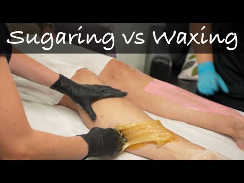 Sugaring vs Waxing - Hair Removal