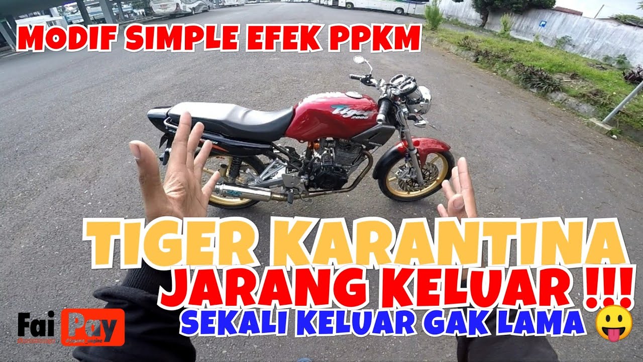 HONDA TIGER 2000 SUPER CRUISER ‼️JARANG KELUAR SEKALI KELUAR BUAT PUSAT ...