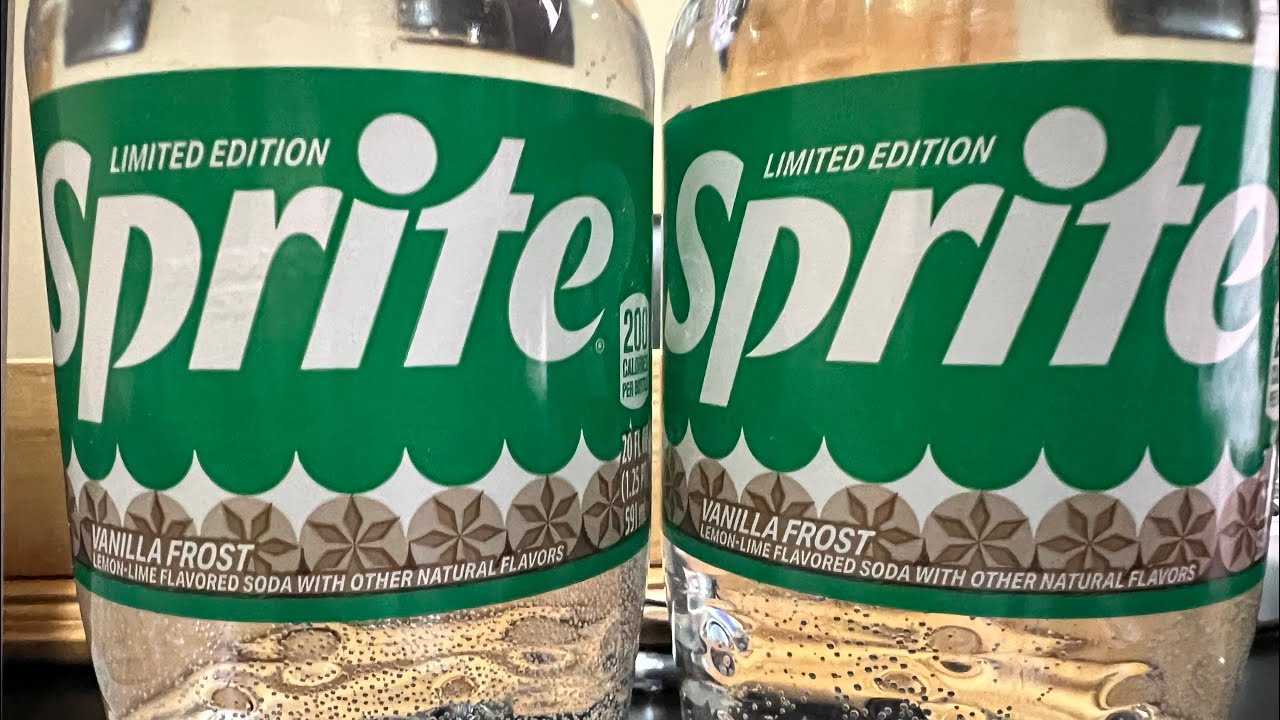 New Sprite Vanilla Frost Holiday flavor from Freestyle Machine - YouTube