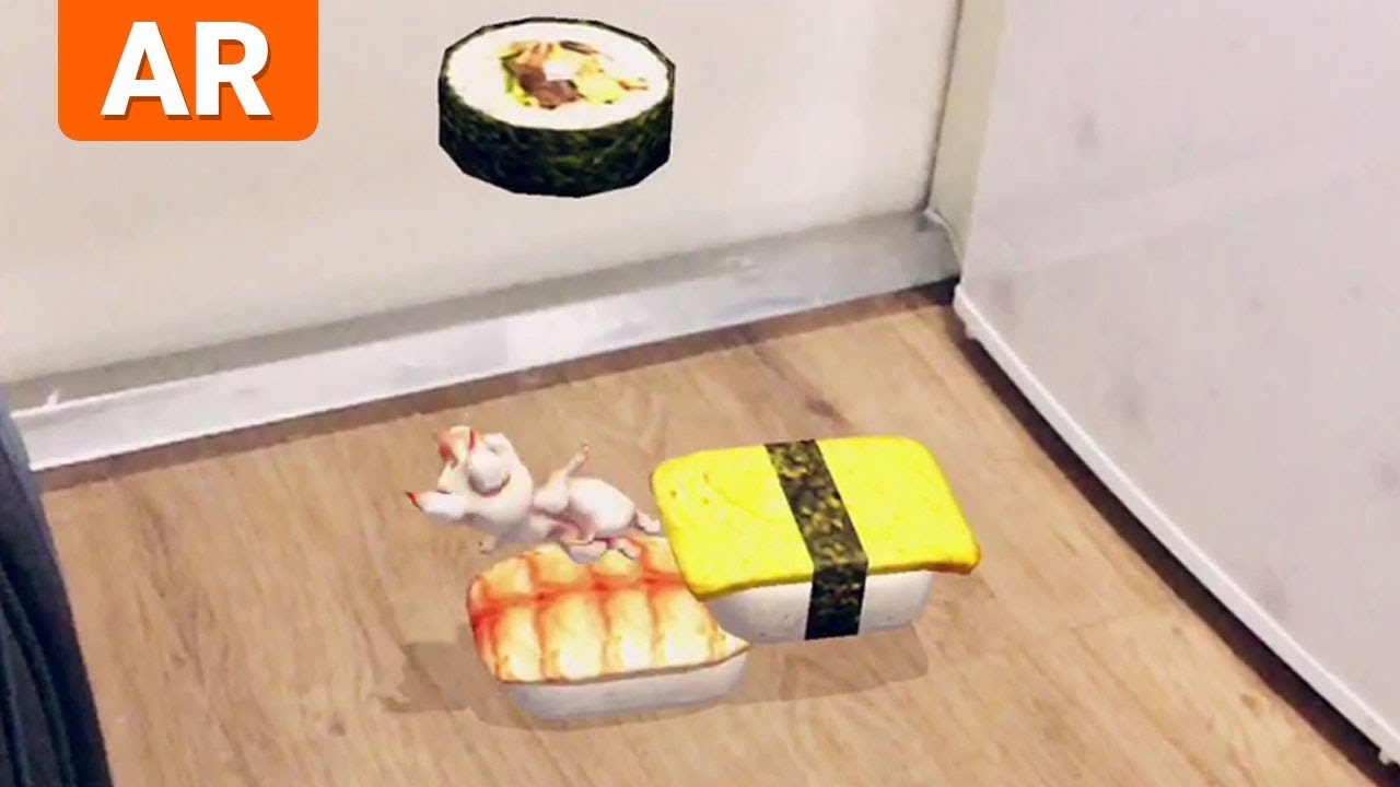 Sushi Jumping Arcade Game - AR Stacky Gameplay - YouTube