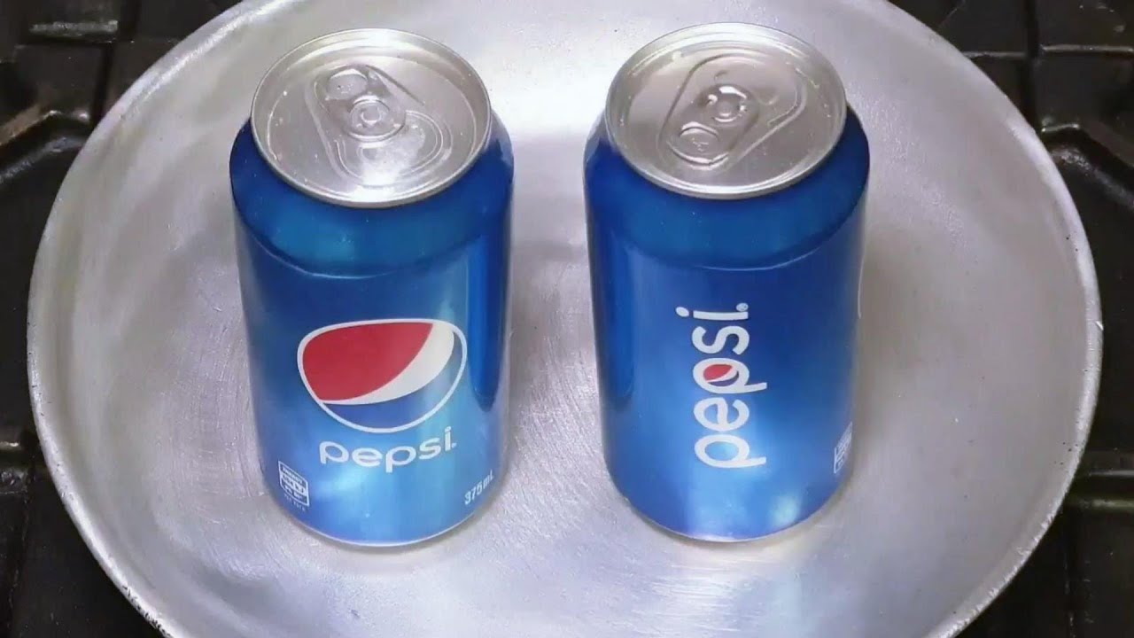 Burning PEPSI Timelapse - YouTube