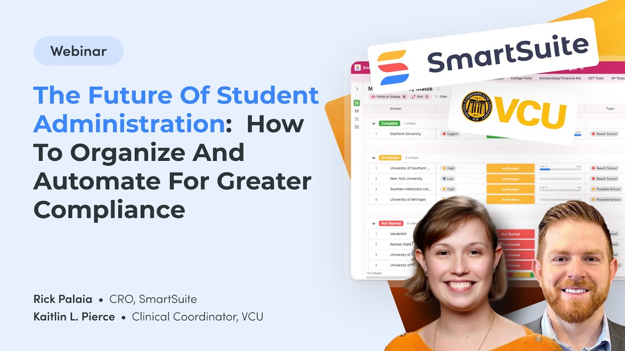 The Future of Student Administration: How to Organize and Automate for ...