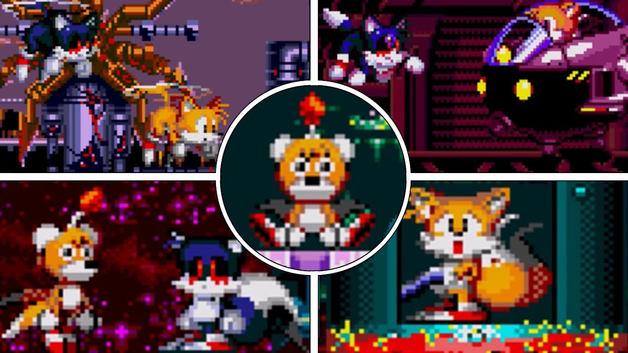 Tails EXE vs. All Tails Bosses (No Damage) Bad Future. - YouTube