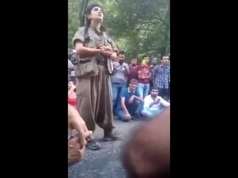 Yol kesen pkk bakın nasıl propaganda yapıyor