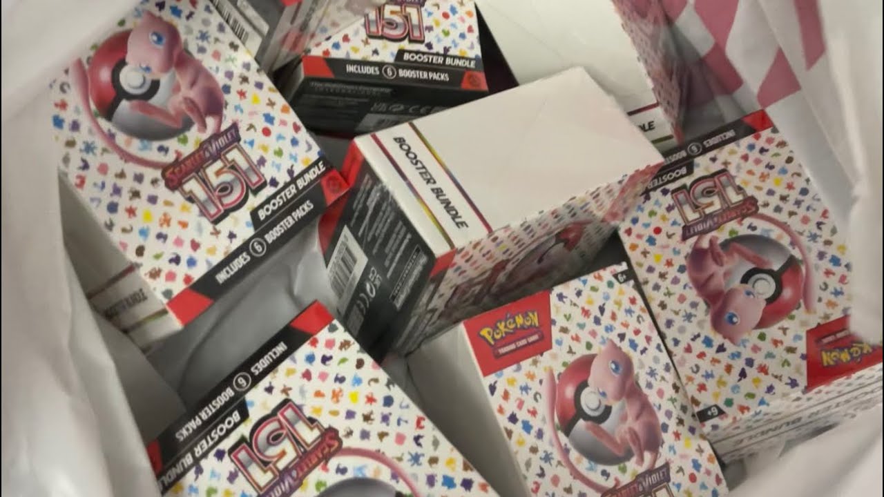 Opening 13 Pokémon 151 BOOSTER BUNDLE PACKS!! (bundles 1-3) - YouTube