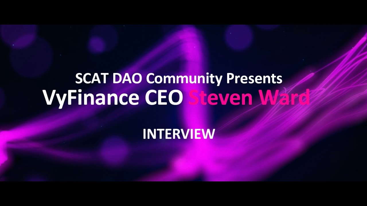 Steven Ward, VyFinance CEO - Interview - YouTube
