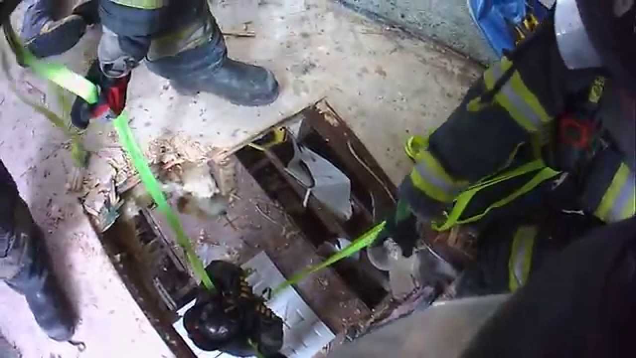 RIC - Firefighter Through the Floor Extraction Techniques - YouTube