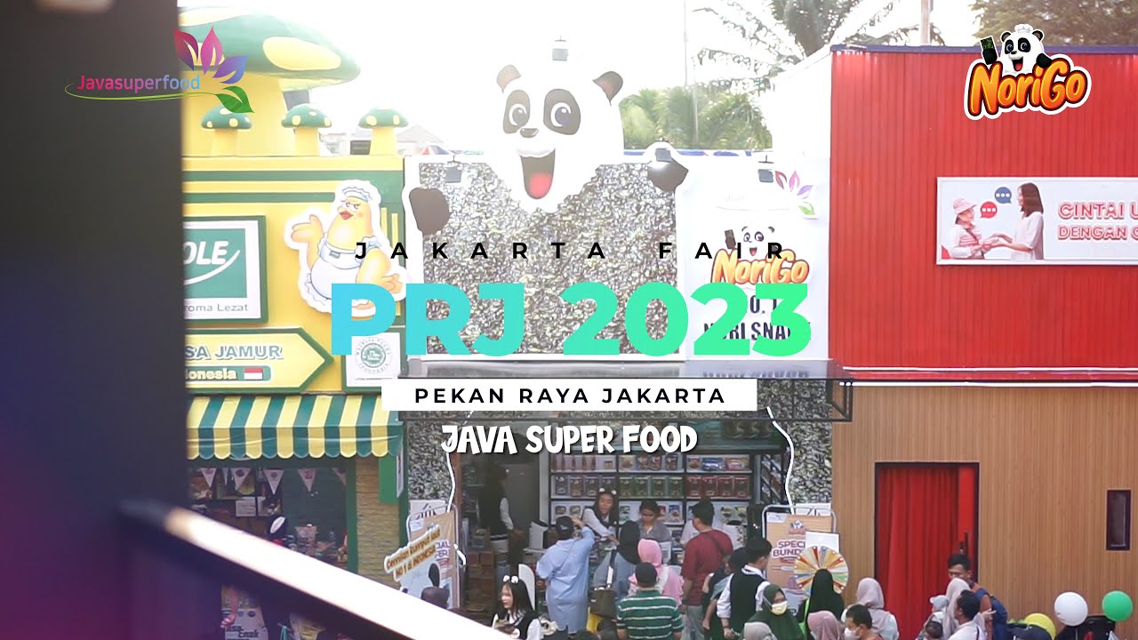 JAVA SUPER FOOD & NORIGO IN JAKARTA FAIR - YouTube