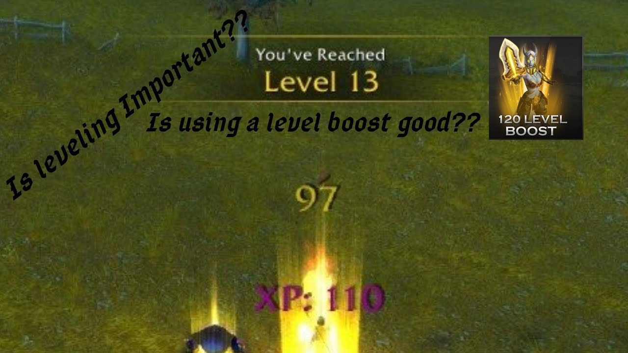 Is leveling in a MMORPG important? - YouTube