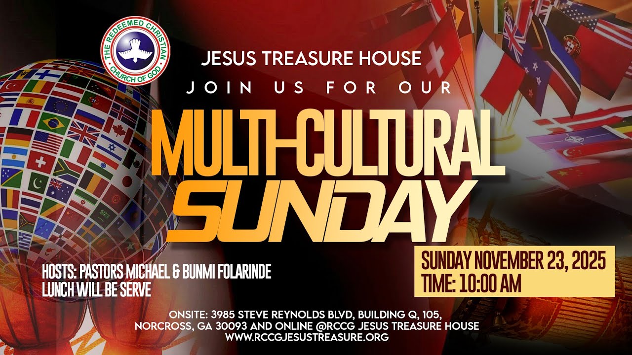 Worship Service | Multi-cultural Sunday | November 23, 2025 - YouTube