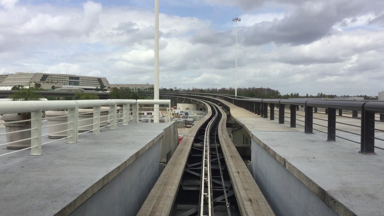 Orlando international airport tram from gates 70 through 99 to main ...