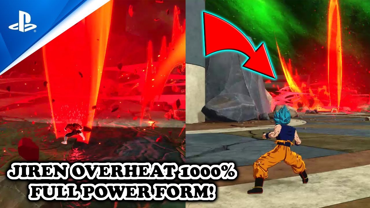 JIREN 1000% FULL POWER OVERHEAT FORM! Dragon Ball Sparking! Zero ...