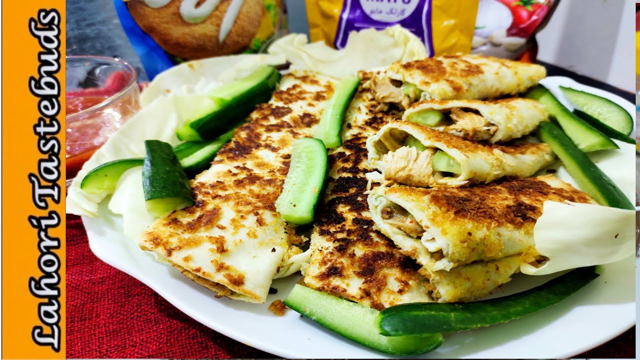 Arabic Tandoori rolls. Very easy to make and delicious in taste ...
