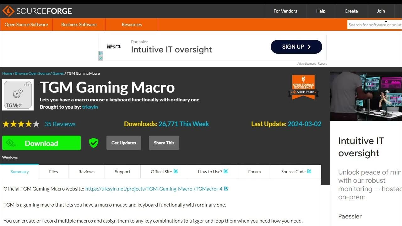 how to download tg macro - YouTube