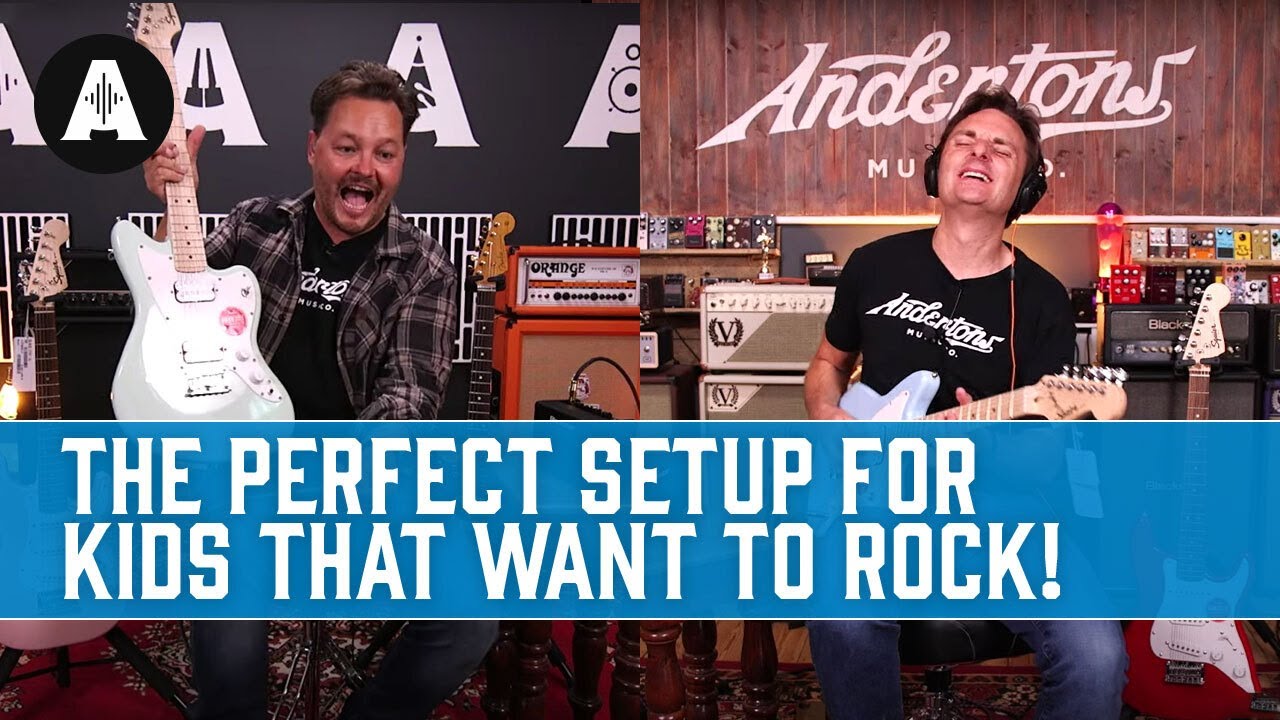 The PERFECT Setup for Kids that Want to ROCK!! - YouTube