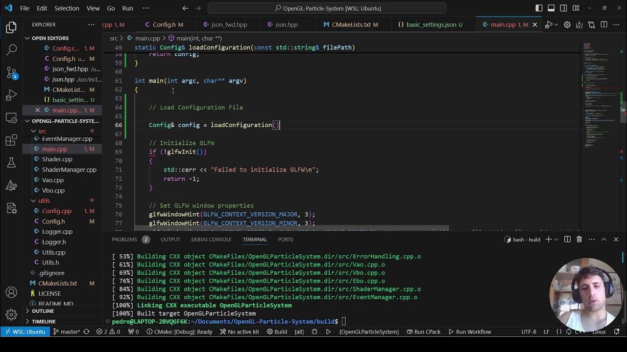 Particle System with OpenGL #10 - YouTube