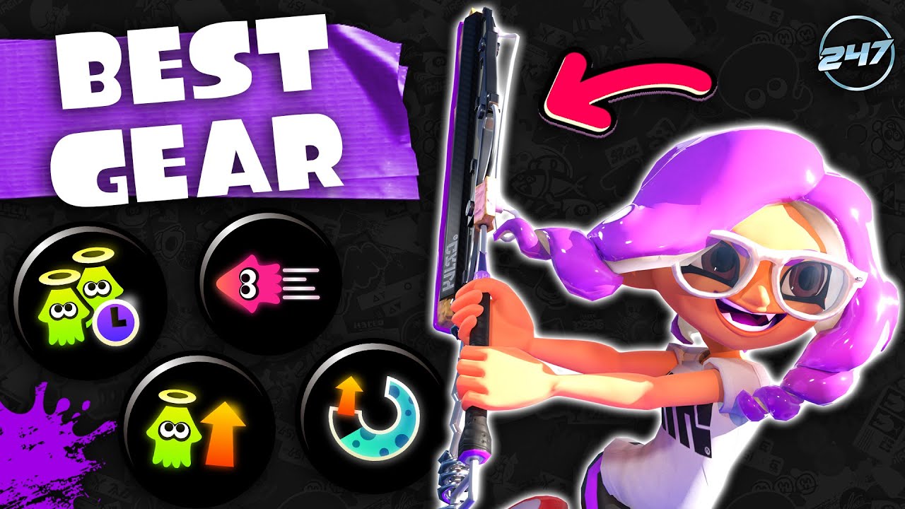 The BEST GEAR for Splatana Wiper + Deco | Splatoon 3 - YouTube