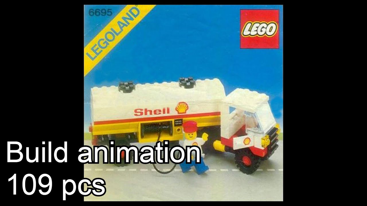 LEGO SET: 6695- SHELL TANKER [1984] - YouTube