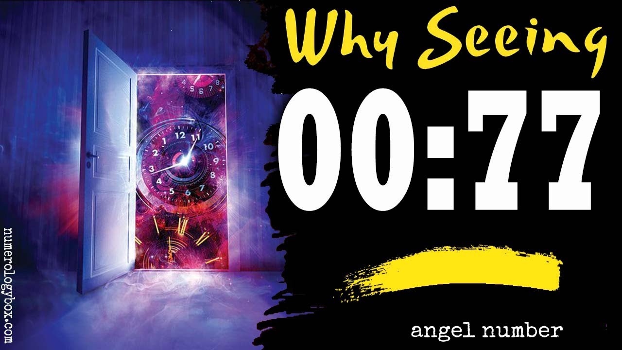 Angel Number 0077 spiritual and sybolism | The reason Why Are You ...