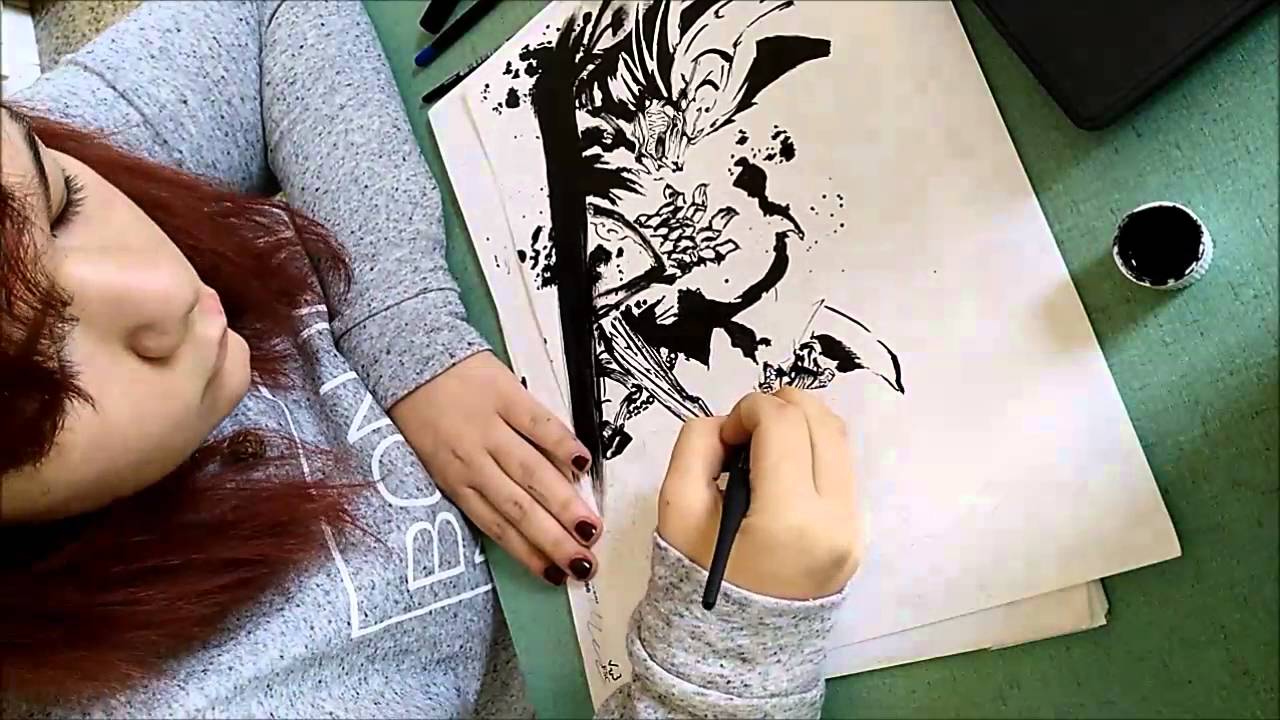Ink drawing Makai armor : Garo,Zero and Gaia. - YouTube