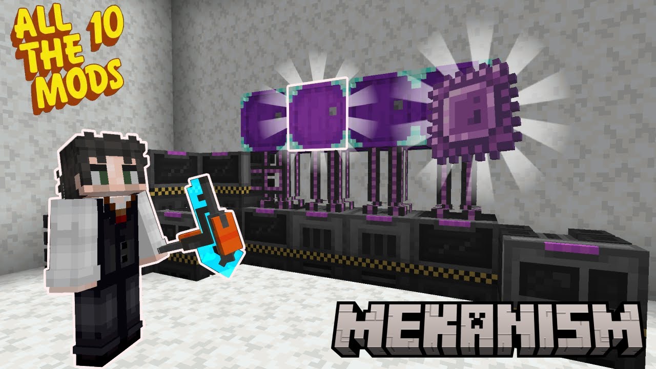FAZENDO AS MAQUINAS DO MEKANISM #atm10 - YouTube